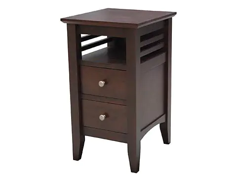 Fusion Bedroom Night Table - Woodcraft Furniture